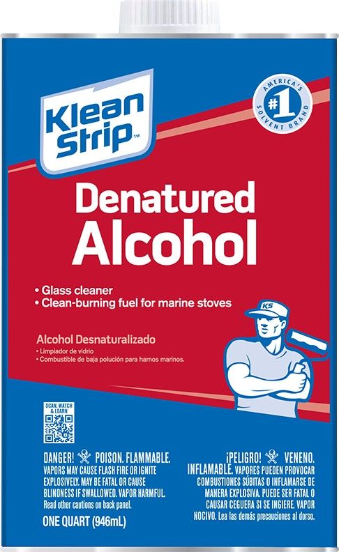 Klean Strip 1Qt S-L-X Denatured Alcohol