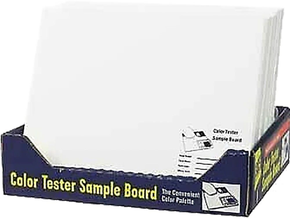 FoamPRO Jumbo Paint Sample Board 18x24 | Color Testing Sheet