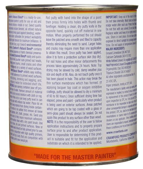 Crawford's Painter’s Putty | Tools4Painting