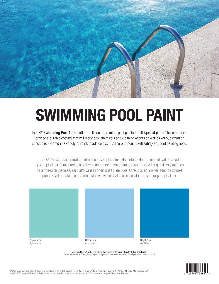 Buy Insl-X Gallon Rubber-Based Satin Pool Paints