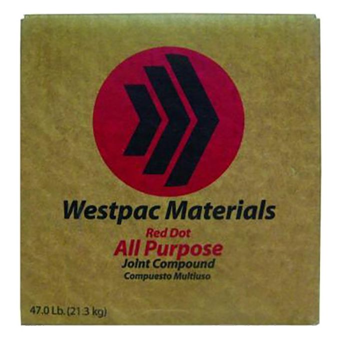 Westpac 18040 49Lb Box Red Dot All Purpose Ready Mix Joint Compound 3.5gal