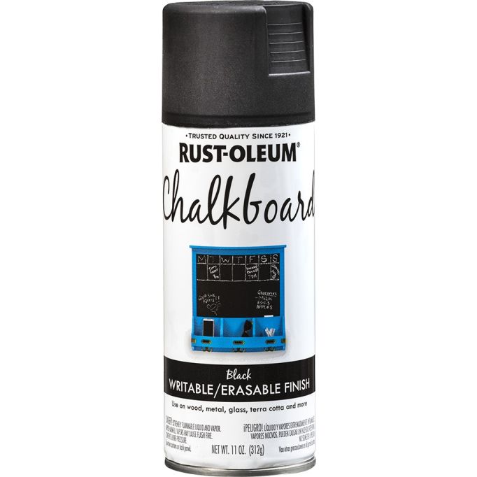 Rust-Oleum 301438 11oz Black Chalkboard Specialty Spray Paint