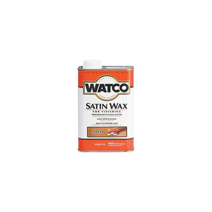 Watco 67041 Qt Satin Natural Finishing Wax