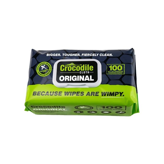 Crocodile Cloth 5900-100 10" x 15" Original Wipes (100 Pack)