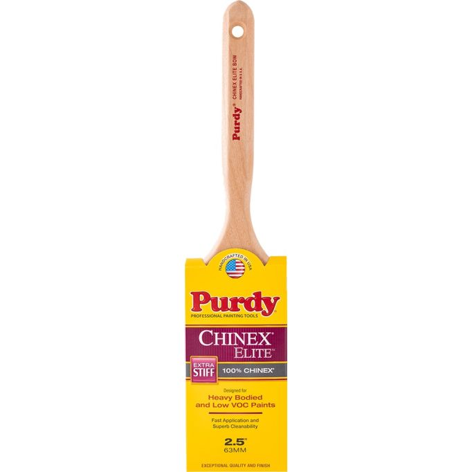 Purdy 144553025 2-1/2" 100% Chinex Extra Stiff Chinex Elite Bow Paint Brush