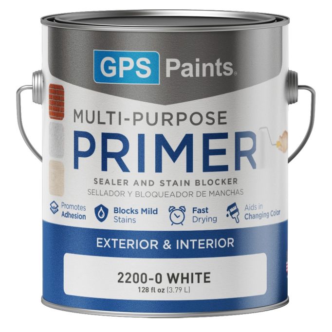 GPS Multi-Purpose Primer 1gal | Interior/Exterior Primer Sealer