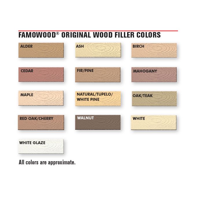 Famowood Wood Fillers