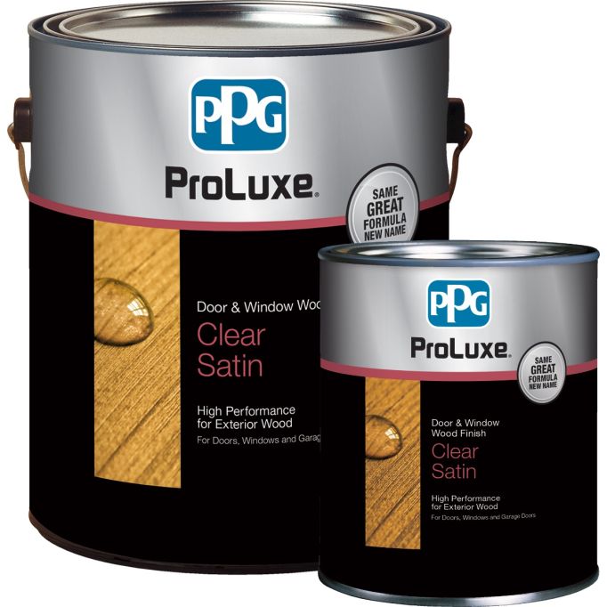 ProLuxe Door & Window Clear Satin Wood Finishes