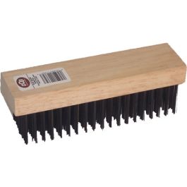 DQB 11382 7-1/4" 6x19 Row Wood Block Wire Brush