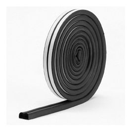M-D 01025 17' Black All-Climate Auto/Marine Weatherstrip "D"