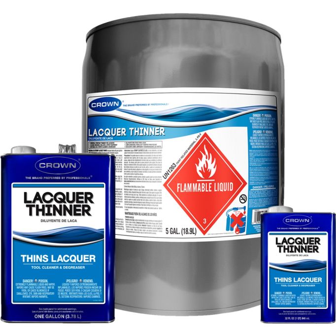 Crown Lacquer Thinner High Performance | Buy Online | Tools4Painting