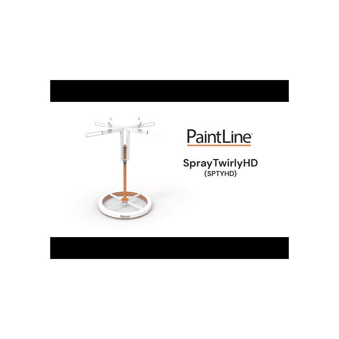 PaintLine SPTYHD SprayTwirlyHD Rotating Spray Table