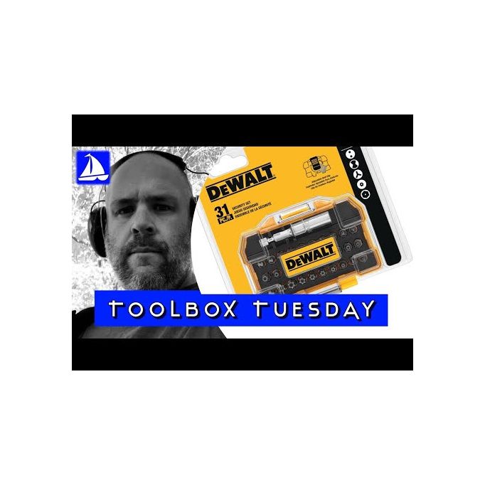 DeWalt 31pc Magnetic Security Bit Set | DWAX200 Tamperproof Driver Kit
