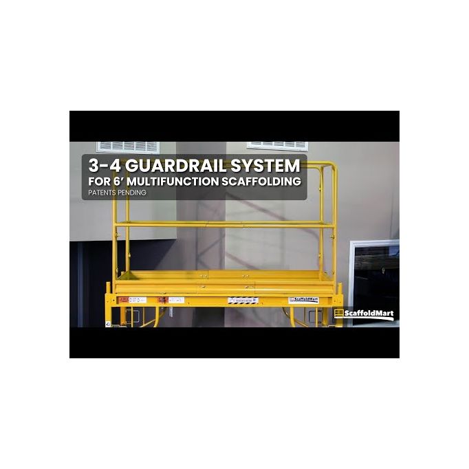 ScaffoldMart Multifunction Scaffold Guardrail System | Tools4Painting
