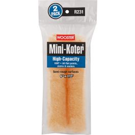 Wooster 6" x 1/2" High-Capacity Mini-Koter Covers (2pk)