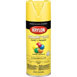 Krylon Gloss Sun Yellow COLORmaxx Spray | Tools4Painting