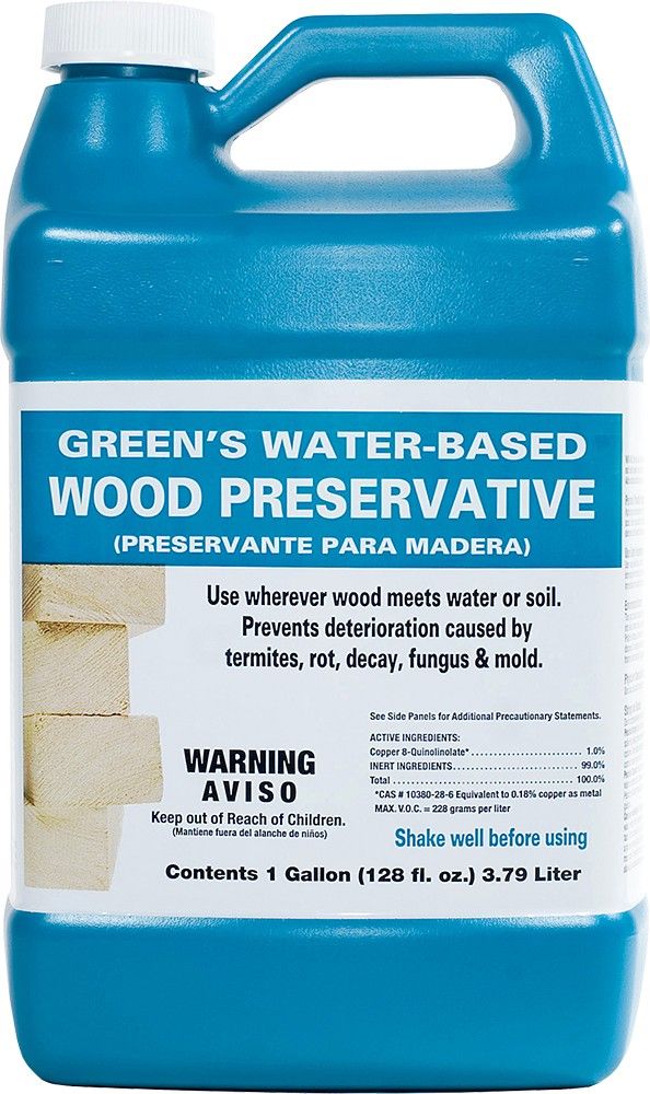 Green Products 1gal Green's Water-Based Wood Preservative