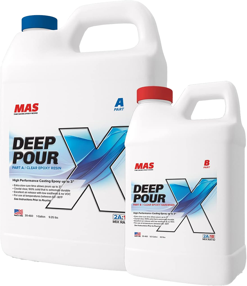 MAS Epoxies 30-460 1.5gal Kit Deep Pour X Epoxy Resin