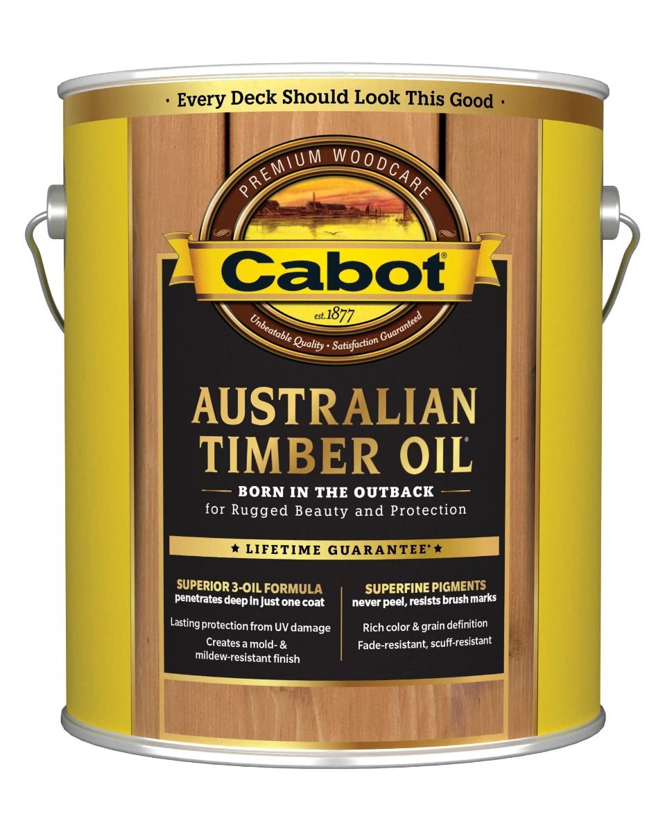 Cabot Australian Timber Oil Wood Finishes (Low VOC)
