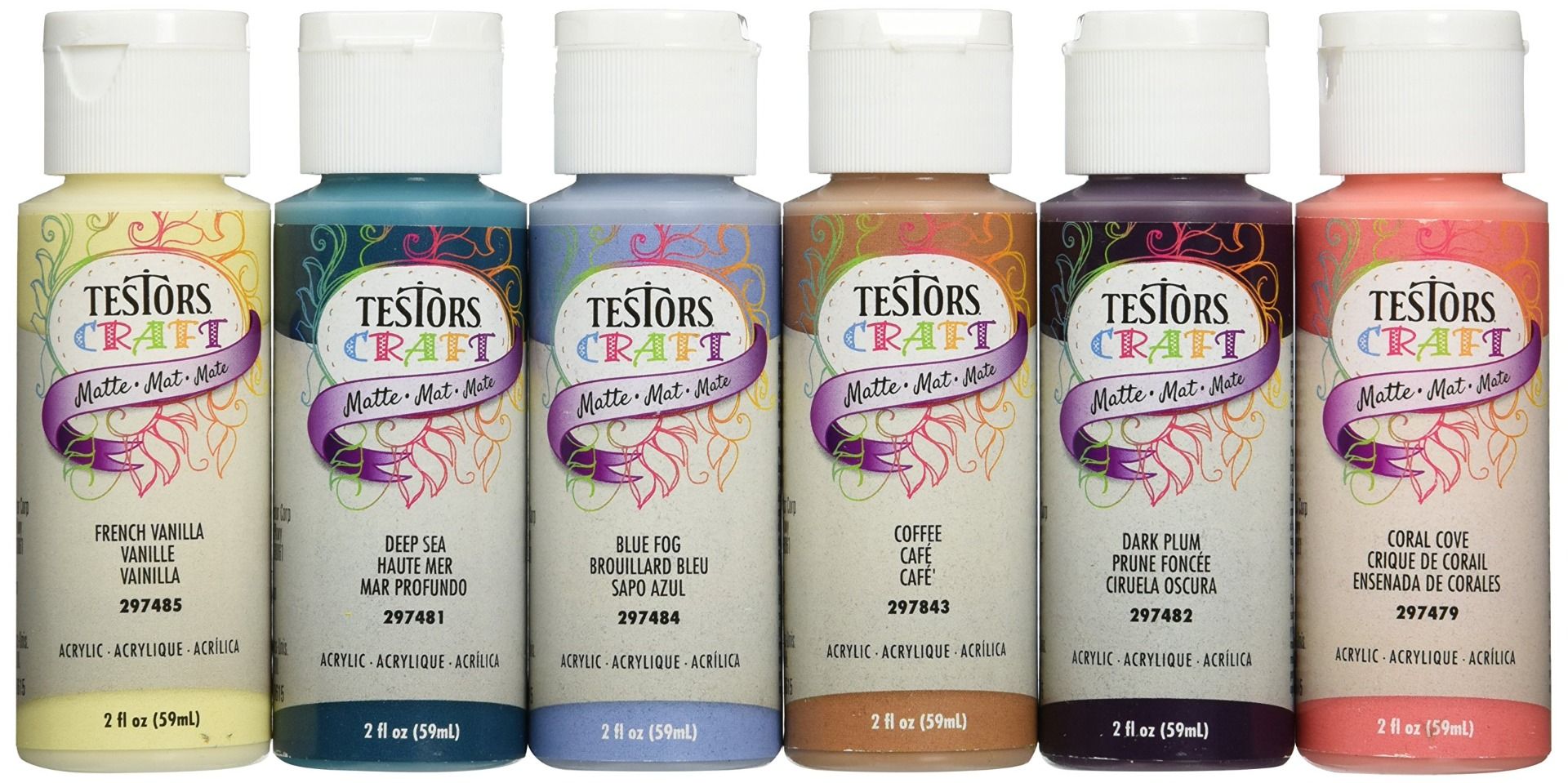 Testors Craft 2oz Acrylic Paints