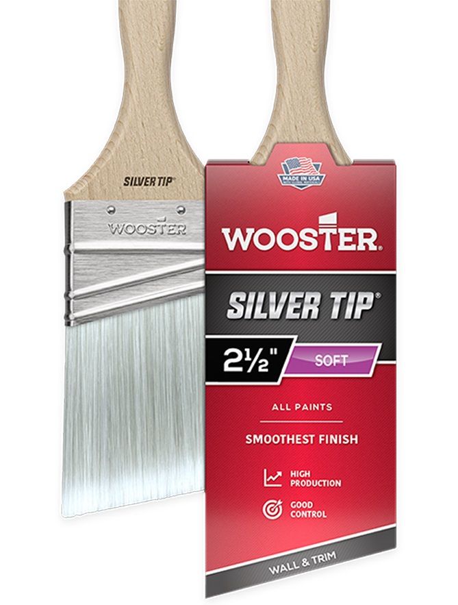 Wooster Silver Tip Paint Brushes